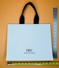 IWC SCHAFFHAUSEN 12.5"x10"x3" Paper Gift/Shopping Bag Heavy Matt, Cloth ...
