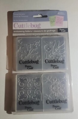 Provo Craft Cuttlebug Fancy Corners Embossing Folders 37-1514 | eBay