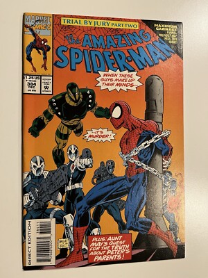 Amazing Spider Man 384 High Grade HIGH DEFINITION PICS SCANS Combined ...