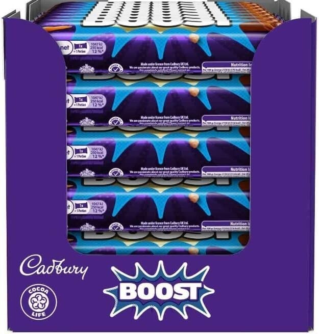 Cadbury Boost Bar 48.5g Delicious Treat For All Occasions | eBay UK