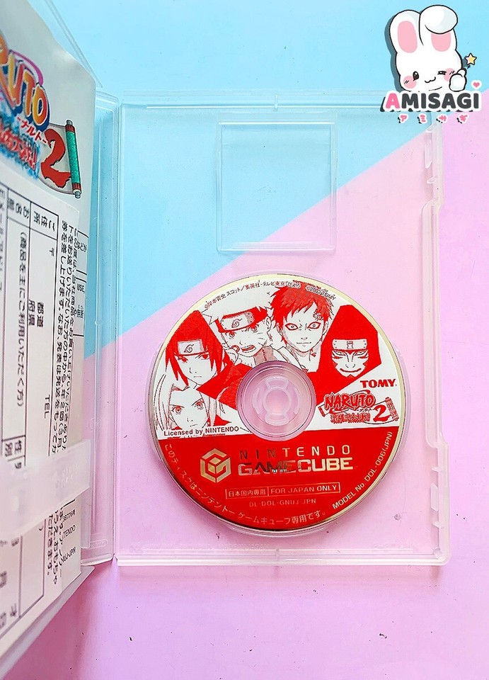Naruto: Clash Of Ninja 2 Ninja Taisen - Nintendo GameCube Game Retro ...