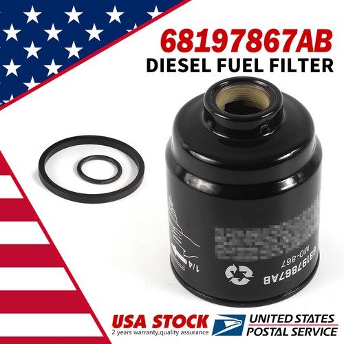 New 68197867AB Fuel/Water Separator Filter For 13-18 Ran 6.7L Diesel | eBay