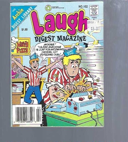 LAUGH DIGEST MAGAZINE 102 - ARCHIE COMICS SERIES | eBay