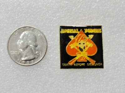 U.S. ARMY Hat / Lapel Pin SPECIAL FORCES "Death Before Dishonor" SPADE ...