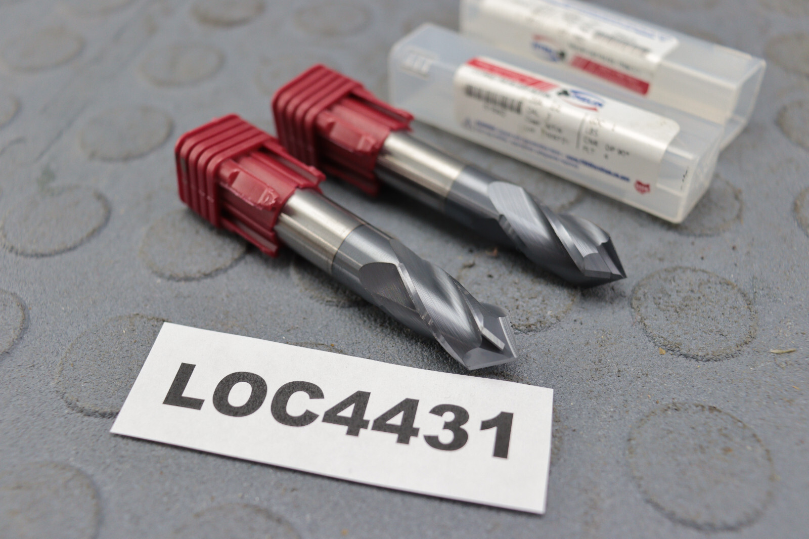 MELIN (1/2'' ) CARBIDE 90 DEGREE END MILL 4 FLUTE CCMG-1616-DP-ALTIN ...