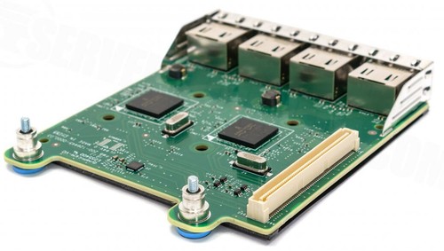 0FM487 Dell BCM5720 RNDC 4 Port 1GbE RJ45 NIC Daughter Card R620 R720 ...