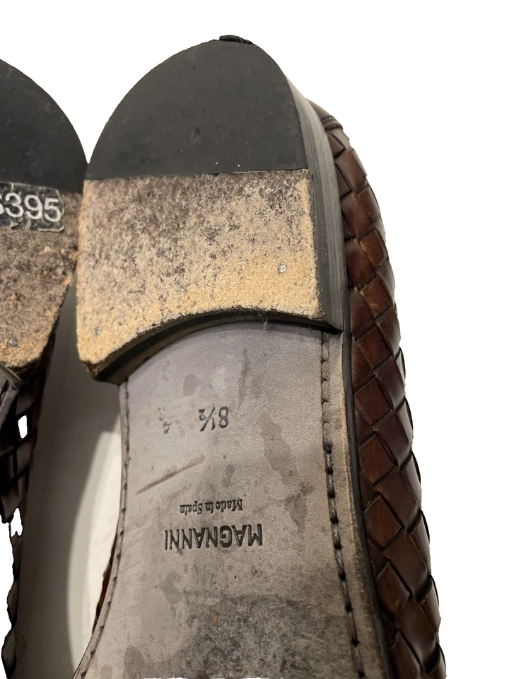 Magnanni Woven Tassel Loafer Shoes Brown Mens 8.5 US 41.5 Eur. MSRP ...