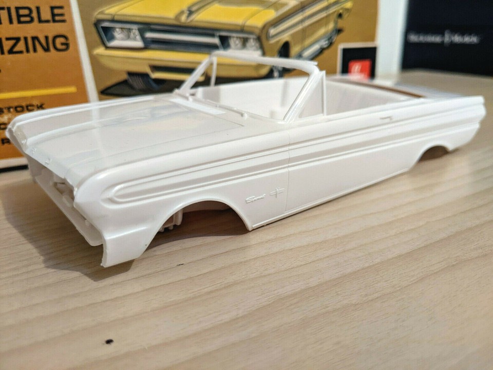 L@@K! RARE! ORIGINAL VINTAGE AMT 1964 FORD FALCON "SPRINT" CONV KIT ...
