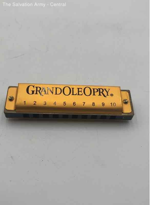 Grand Ole Opry Yellow Souvenir Huang Musical Instrument Harmonicas With ...