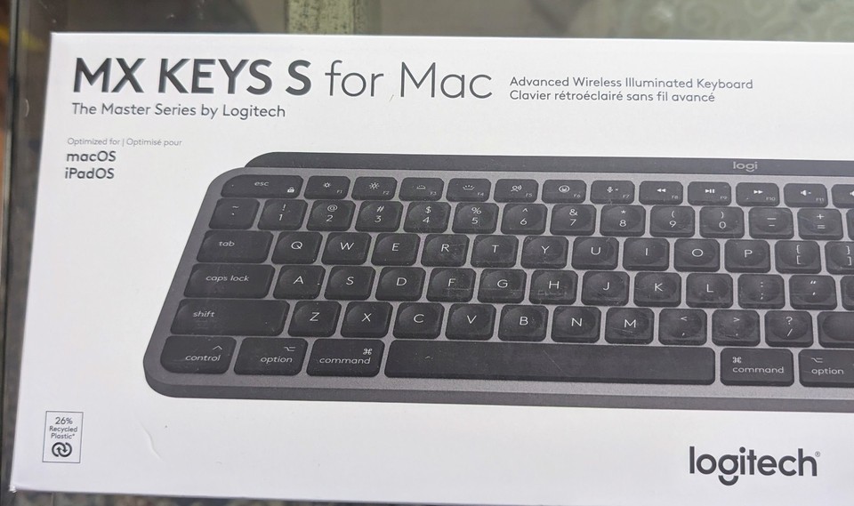 Logitech MX Keys S Full-Size Bluetooth Wireless Keyboard - Black 920 ...
