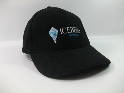 Iceberg Vodka Hat Black M/L Stretch Fit Fullback Baseball Cap | eBay