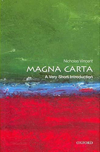 Magna Carta: A Very Short Introduct... by Vincent, Nicholas Paperback ...