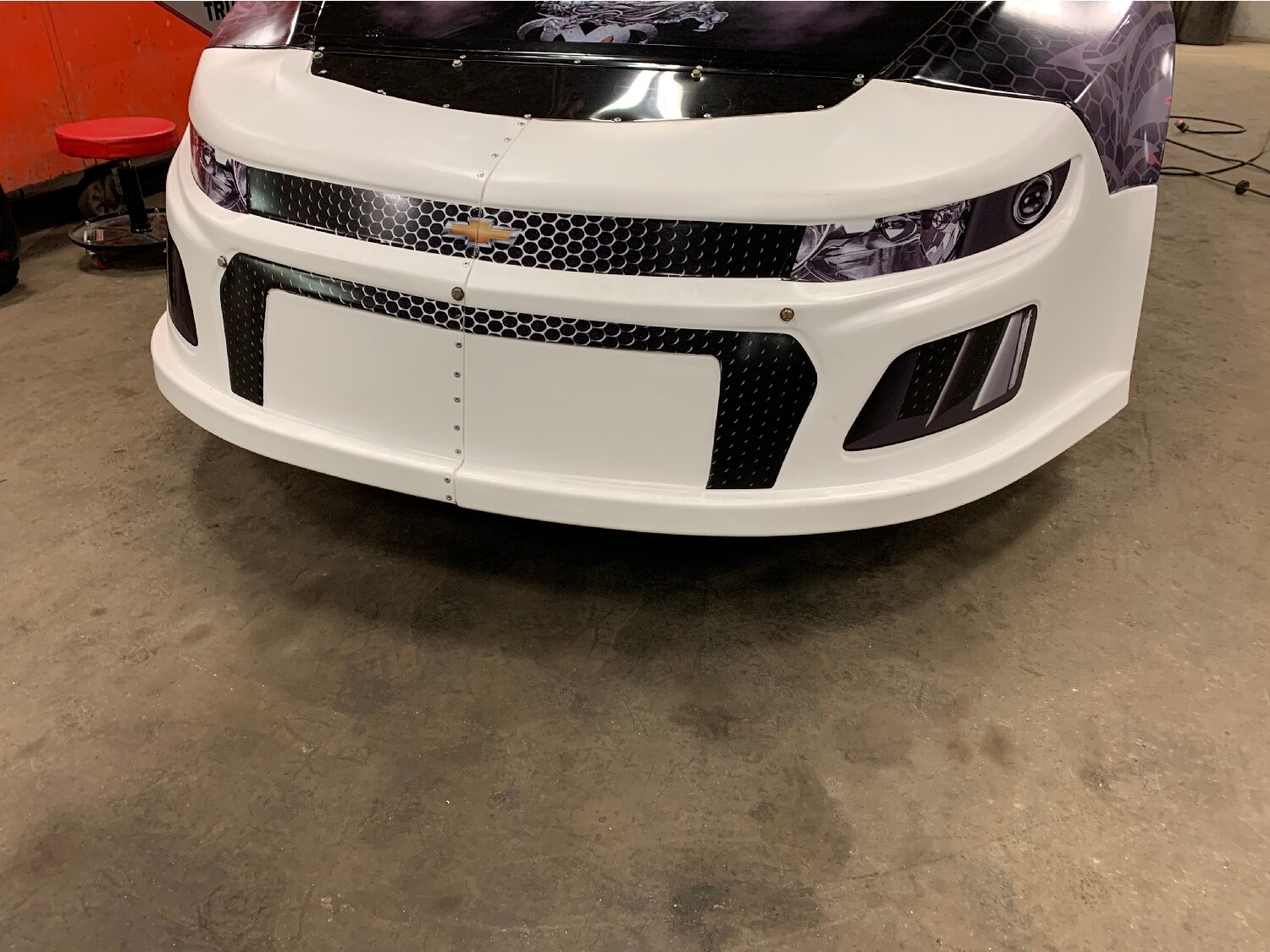 MD3 Camaro Headlight Decal Kit late mode stock super street Nose Bumper ...