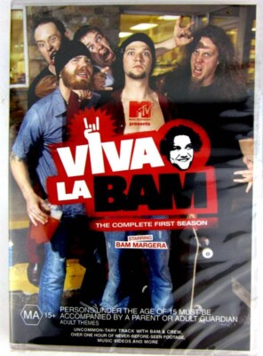 VIVA LA BAM Complete First Season 1 DVD Bam Margera Region 4 NEW SEALED ...