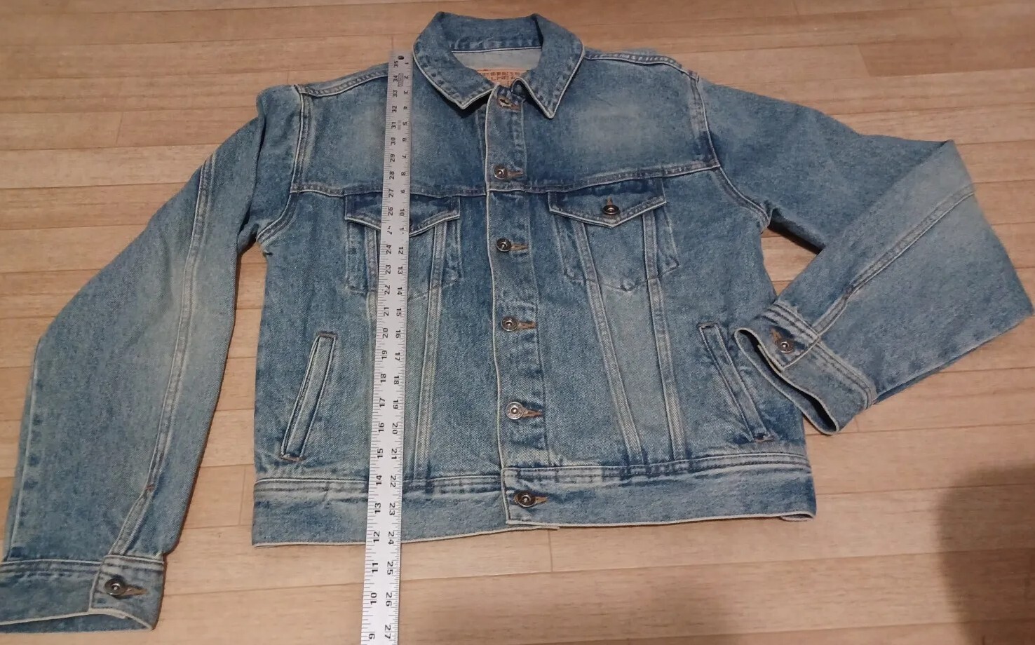 Vintage Bullhead 90s Trucker Jacket Blue Jean Sz. Sma… - Gem