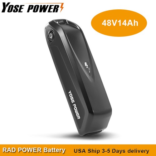 RAD POWER Lithium Ebike Battery 48V 14Ah Rad External Battery Pack | eBay