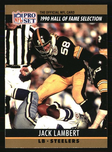 Jack Lambert 1990 Pro Set #27 FOOTBALL Card | eBay