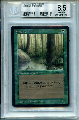 MTG Arabian Nights Singing Tree BGS 8.5 NM-MT+ Magic Card WOTC Amricons ...