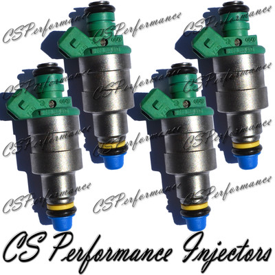 OEM Bosch Carburant Injecteurs Set (4) 0280150357 Pour 84-91 Volvo 2.3L ...