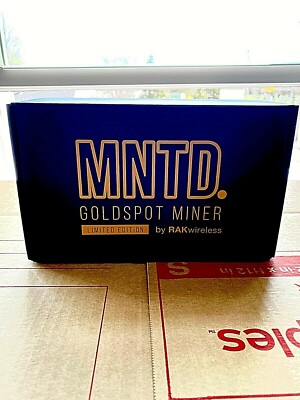 MNTD Goldspot RAK Helium Miner 8GB 915MHz Hotspot BRAND NEW IN HAND ...