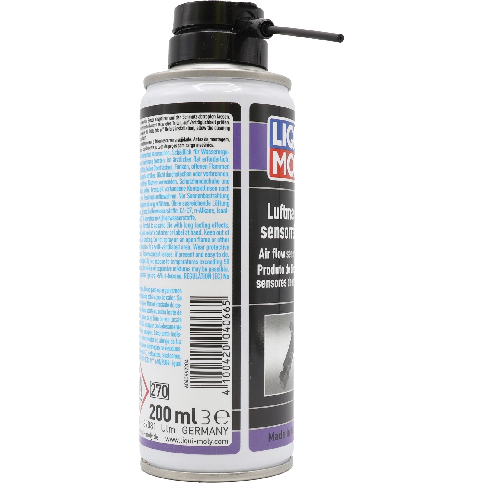 LMM Cleaner For Cars Liqui Moly 4066 Air Mass Sensor Cleaner - 200ml ...