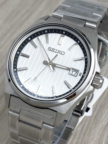Seiko SBTH001 Cal.6N52 Date Stainless Steel Quartz Mens Watch Authentic Working | eBay
