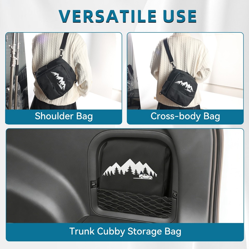 Trunk Cubby Bag Organizer Side Pocket Multifunction Backpack for RAV4 ...