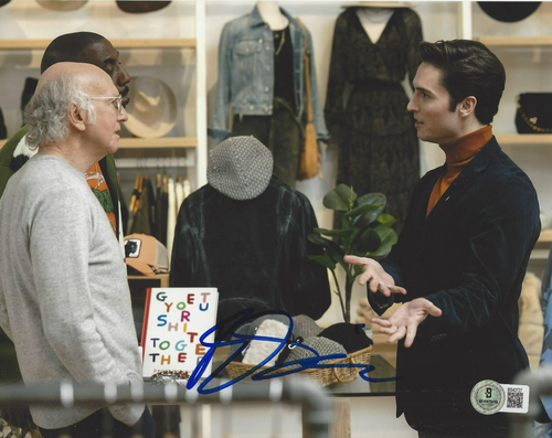 BENITO SKINNER SIGNED 'CURB YOUR ENTHUSIASM' 8x10 PHOTO 2 DRAMA BAS ...
