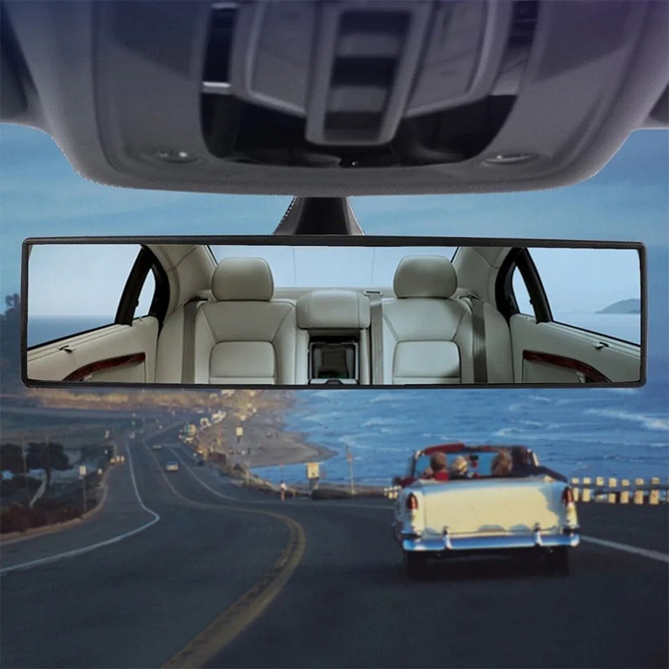 Car Rear View Mirror Panoramic Rear View Mirror Easy Installation Car ...