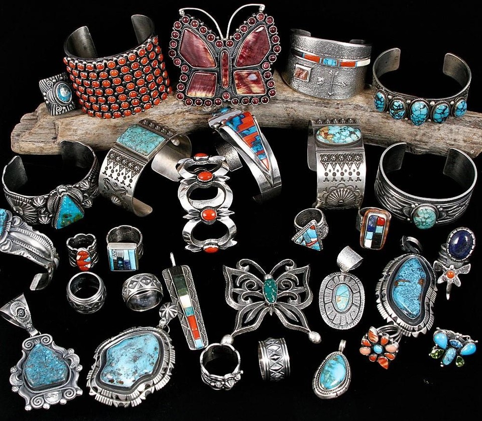 Navajo Turquoise Ring ITHACA PEAK Sterling Silver COOPER WILLIE Mens 10 HEAVY | eBay