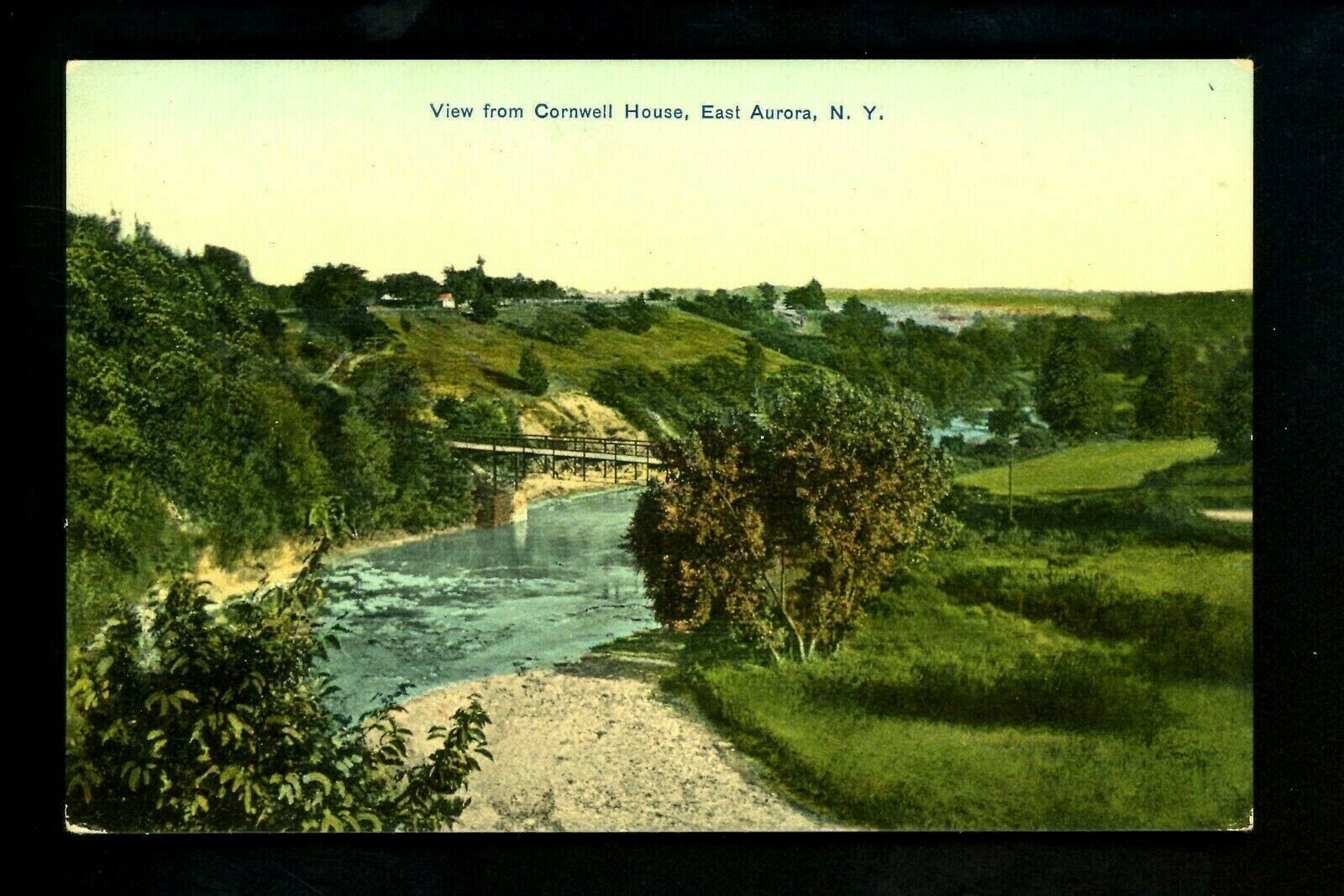 New York NY postcard Aurora, East Cornwell House Vintage | eBay