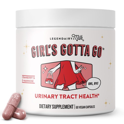 Legendairy Milk Girl’s Gotta Go™ - UTI Support Supplement - Urinary ...