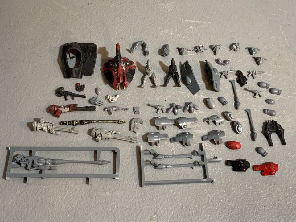 A23280 WARHAMMER 40K ELDAR CRAFTWORLDS BITS LOT WEAPONS PLATFORM CANNON ...