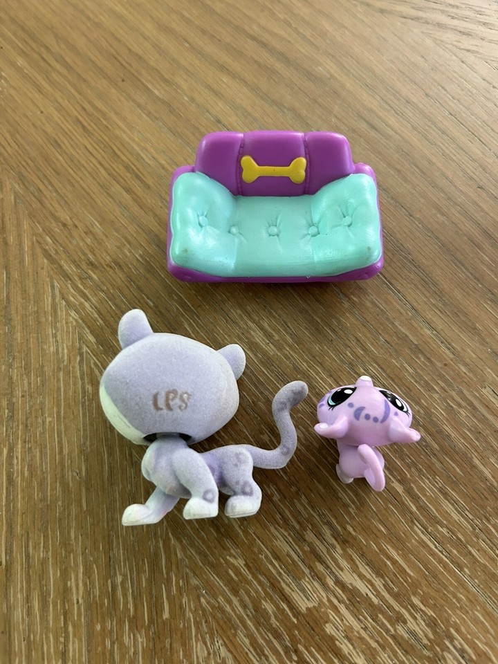 Authentic Littlest Pet Shop LPS Leopard Fuzzy #1-169 Baby #1-170 | eBay