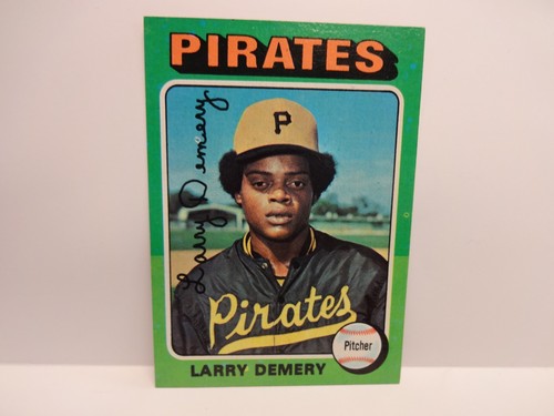 1975 Topps Baseball Larry Demery Pittsburgh Pirates Card #433 | eBay
