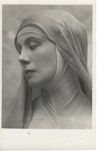 Concordia Merrel as Isabella Measure for Measure c1909 Postcard ...