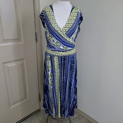 Maeve Tamera Surplice Dress L | eBay