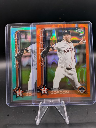 2025 Topps Chrome Update Series - Colton Gordon #USC23 Orange Lava ...