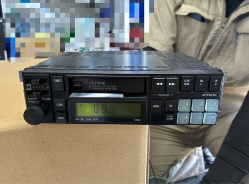 Alpine Cassette Tape Player 7282J Used Car Stereo Tested Good Sound | eBay