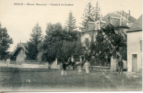 CARTE POSTALE LE JURA DOLE MONT ROLAND CHALET ET FERME | eBay