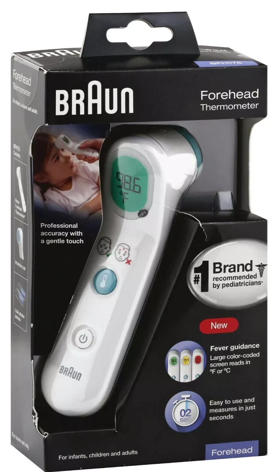 Braun Forehead Thermometer - Digital Thermometer with Professional ...