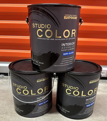 Rust-Oleum Studio Color Medium Tint Base Interior Paint Primer Semi ...
