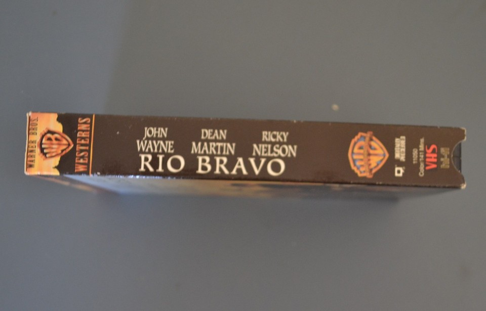 RIO BRAVO John Wayne, Dean Martin, Ricky Nelson,VHS / VCR 1995 Movie ...