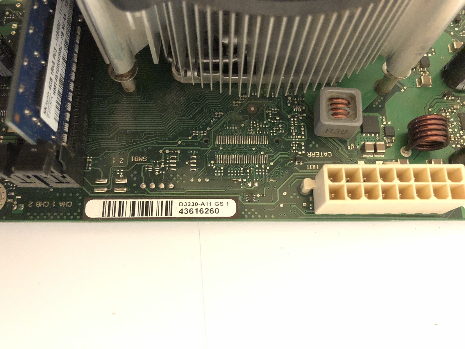 Fujitsu D3230-A13 GS 1/2/4 Socket 1150 Motherboard + I3 4130 CPU + 4GB ...