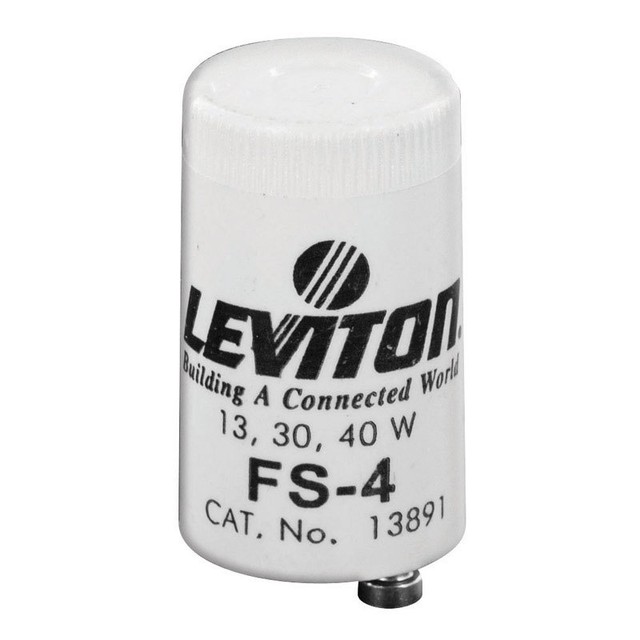 10 Leviton Fluorescent Light Lamp Starters Fs-4 30w 40w for sale online ...