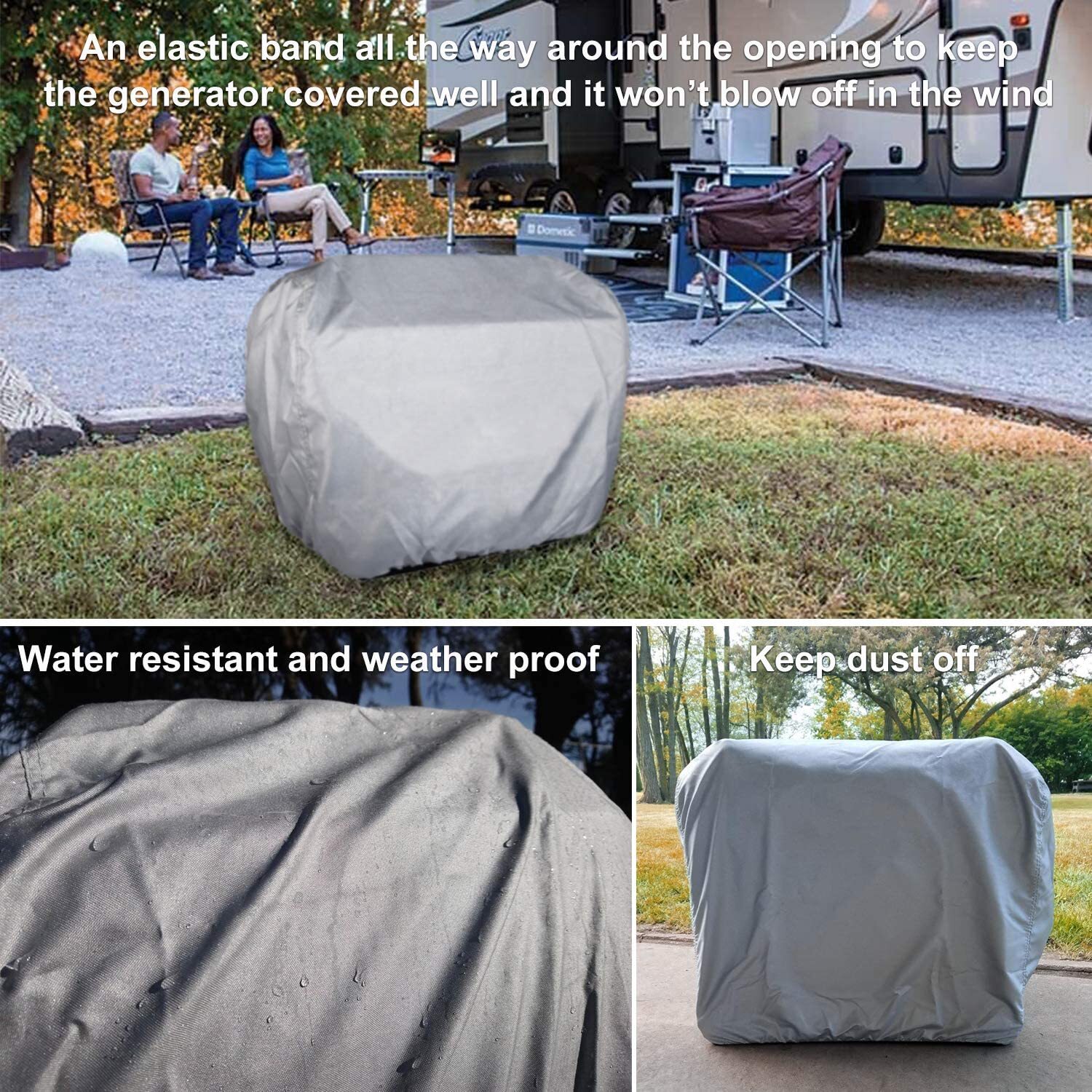 Generator Outdoor Storage Waterproof Cover For Honda EU3000is ...