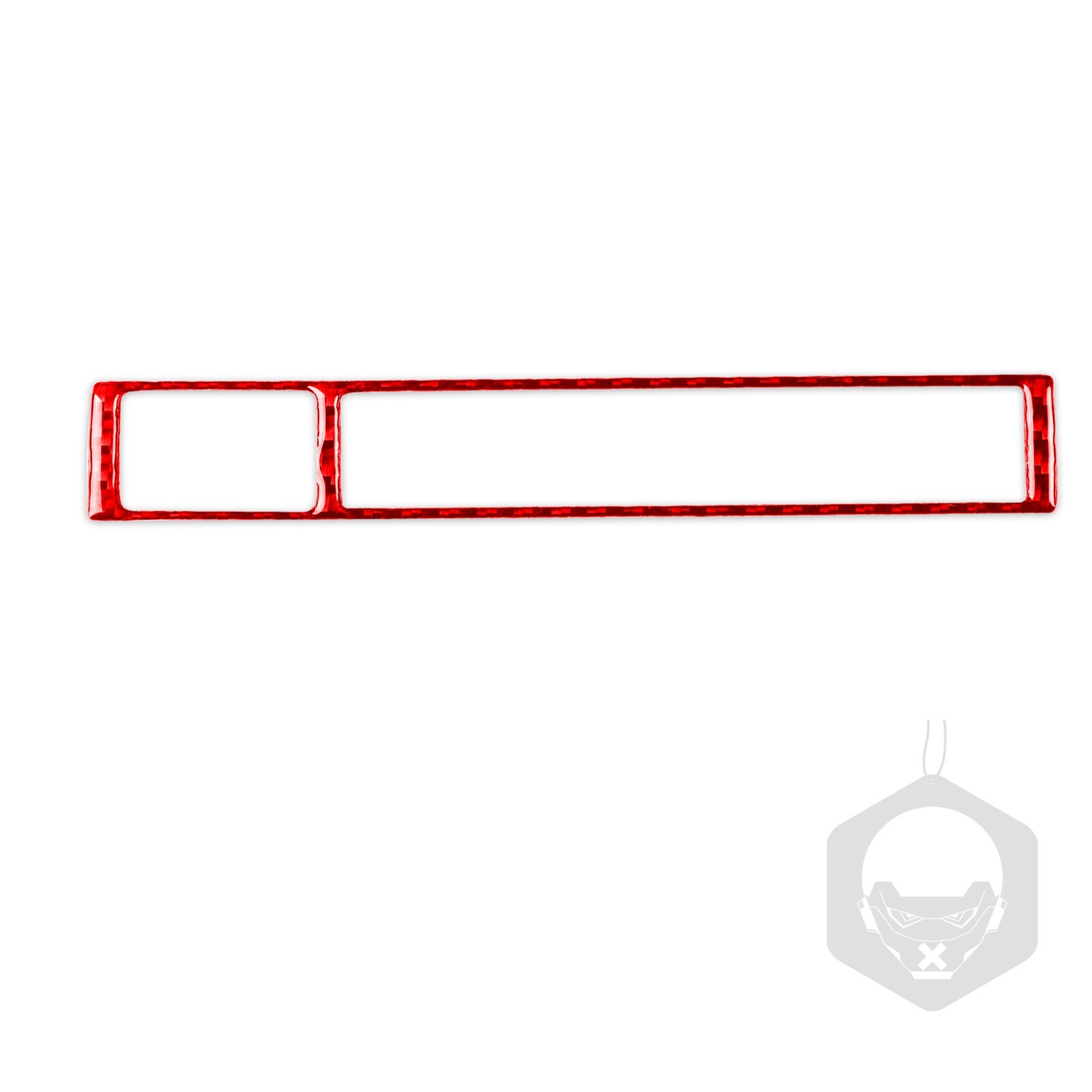 Red Carbon Fiber Console Warning light Cover Trim For Toyota Tacoma ...