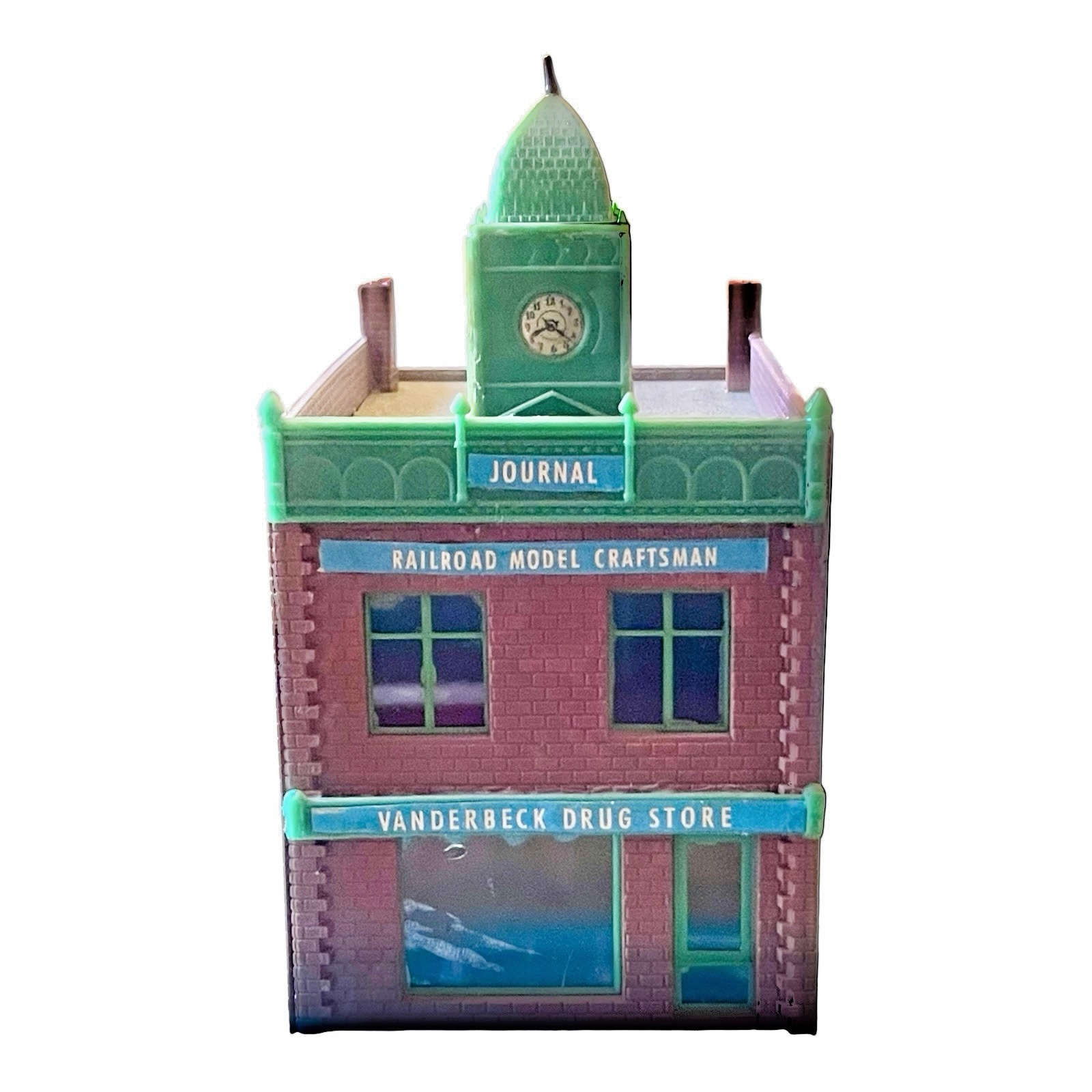 Vintage Plastic Model Railroad Building – Vanderbeck Drug Store ...