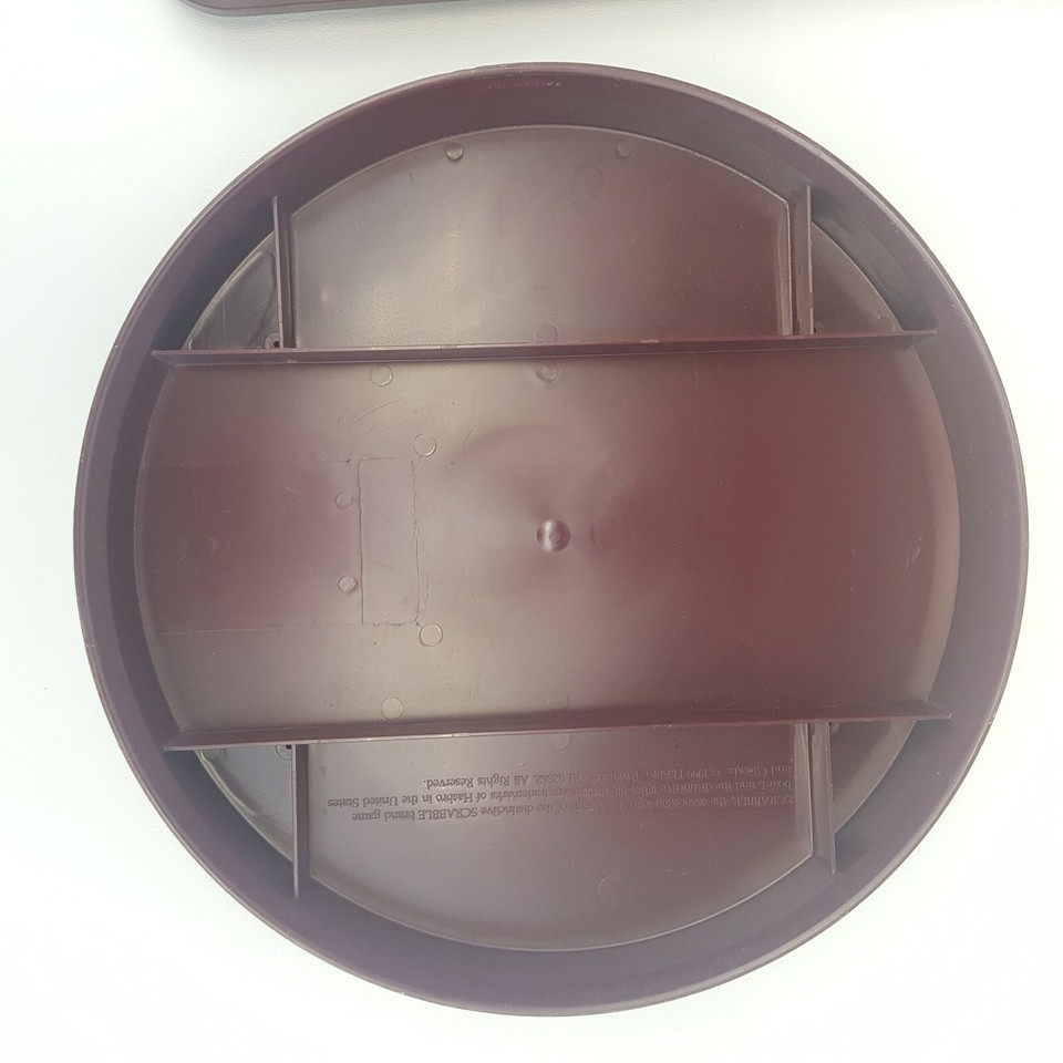 Scrabble Deluxe Replacement Game Board Only Rotating Turntable W/ Tray ...