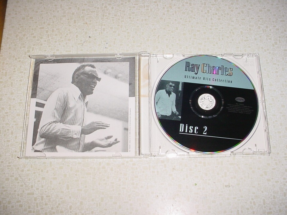RAY CHARLES CD ULTIMATE HITS COLLECTION (DISC #2) RHINO (19 TRACKS) | eBay